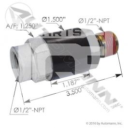 QUICK RELEASE VALVE IN-LINE [170.2292] | Truck Parts HQ