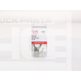 Grote Straight Barrel Clamp 2/0 Gauge [Orange]