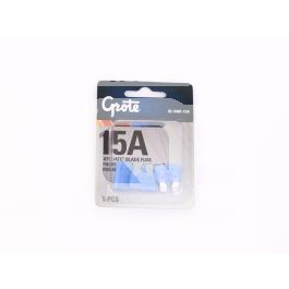 Grote Standard Blade Fuses 15A Blue 5 Pack | Truck Parts HQ
