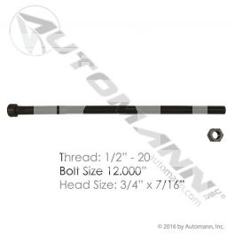 Automann Leaf Spring Center Bolt | Truck Parts HQ